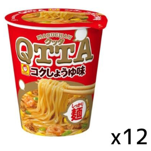 マルちゃん QTTAコクしょうゆ味カップ 78g×12｜小規模保育施設向けの通販サイト ハグット